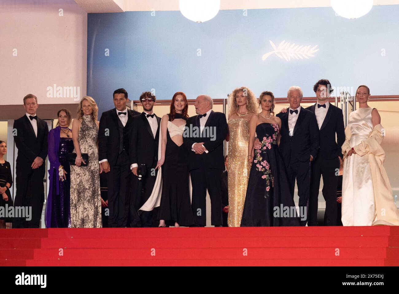 Cannes, France. 17th May, 2024. Scott Lastaiti, Luisa Law, Tiffany ...