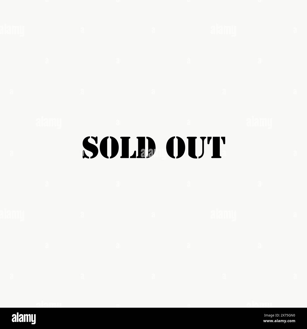 Sold out sign hi-res stock photography and images - Alamy Sold out sign hi-res stock photography and images - Alamy