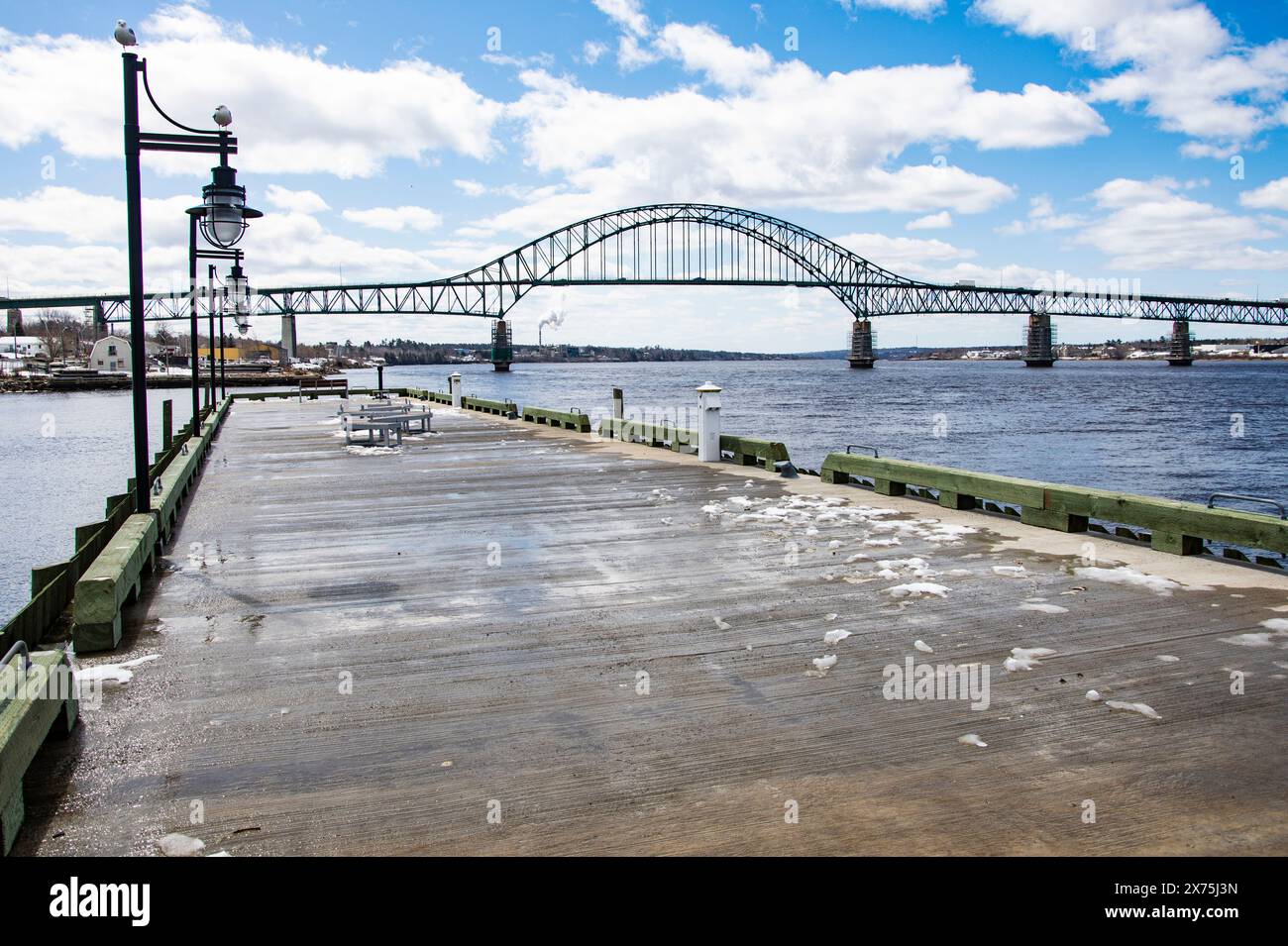 Centennial bridge miramichi hi-res stock photography and images - Alamy