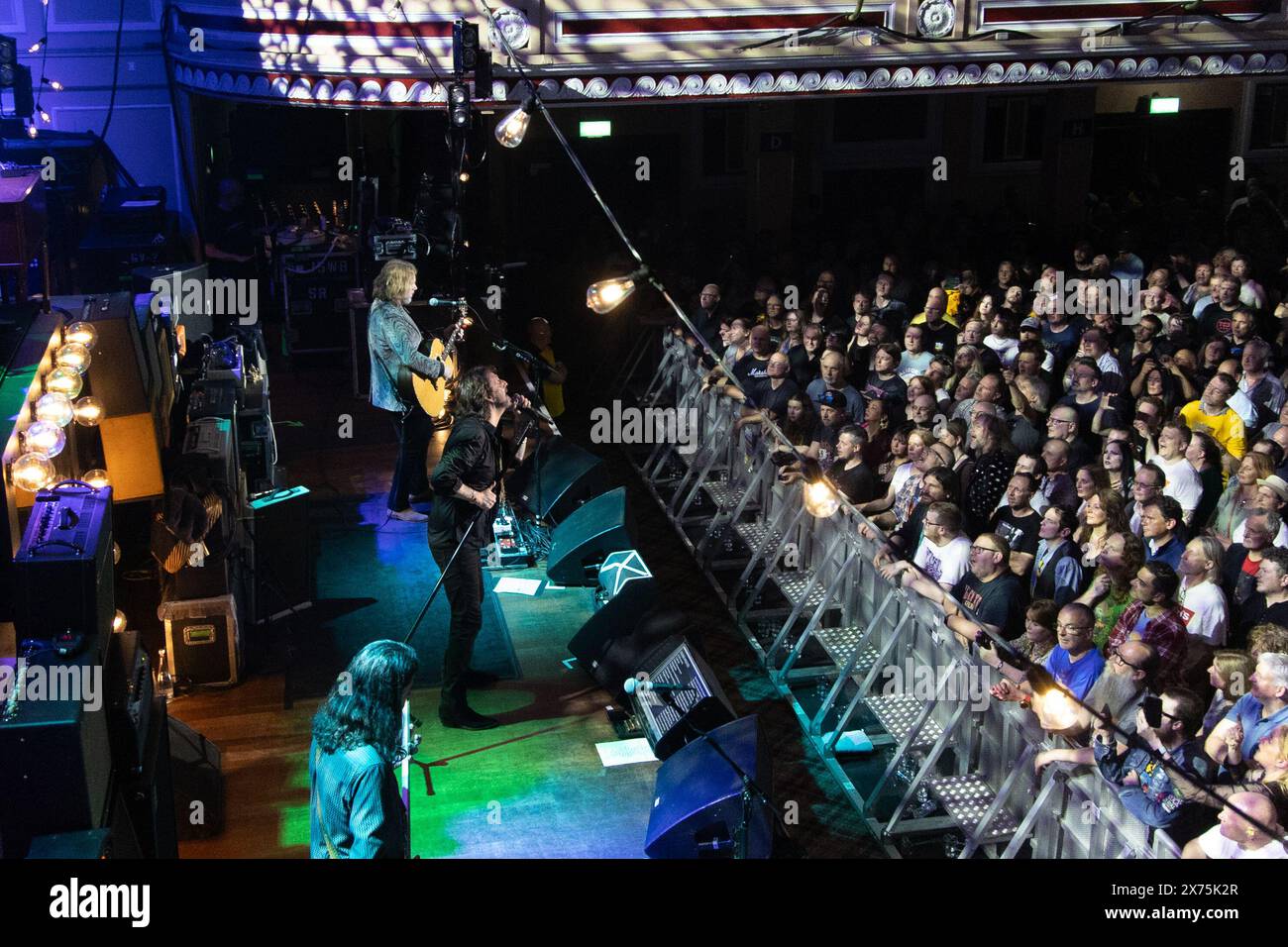 Newcastle, UK- American band the Black Crowes perform at o2 City Hall ...