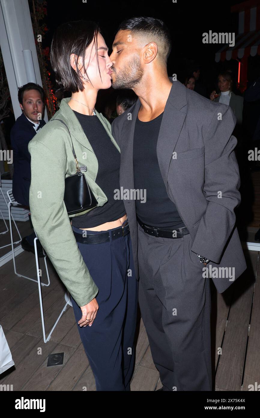 Kristel Van De Kamp and Nassim Lyes attending the Nespresso x Vanity ...