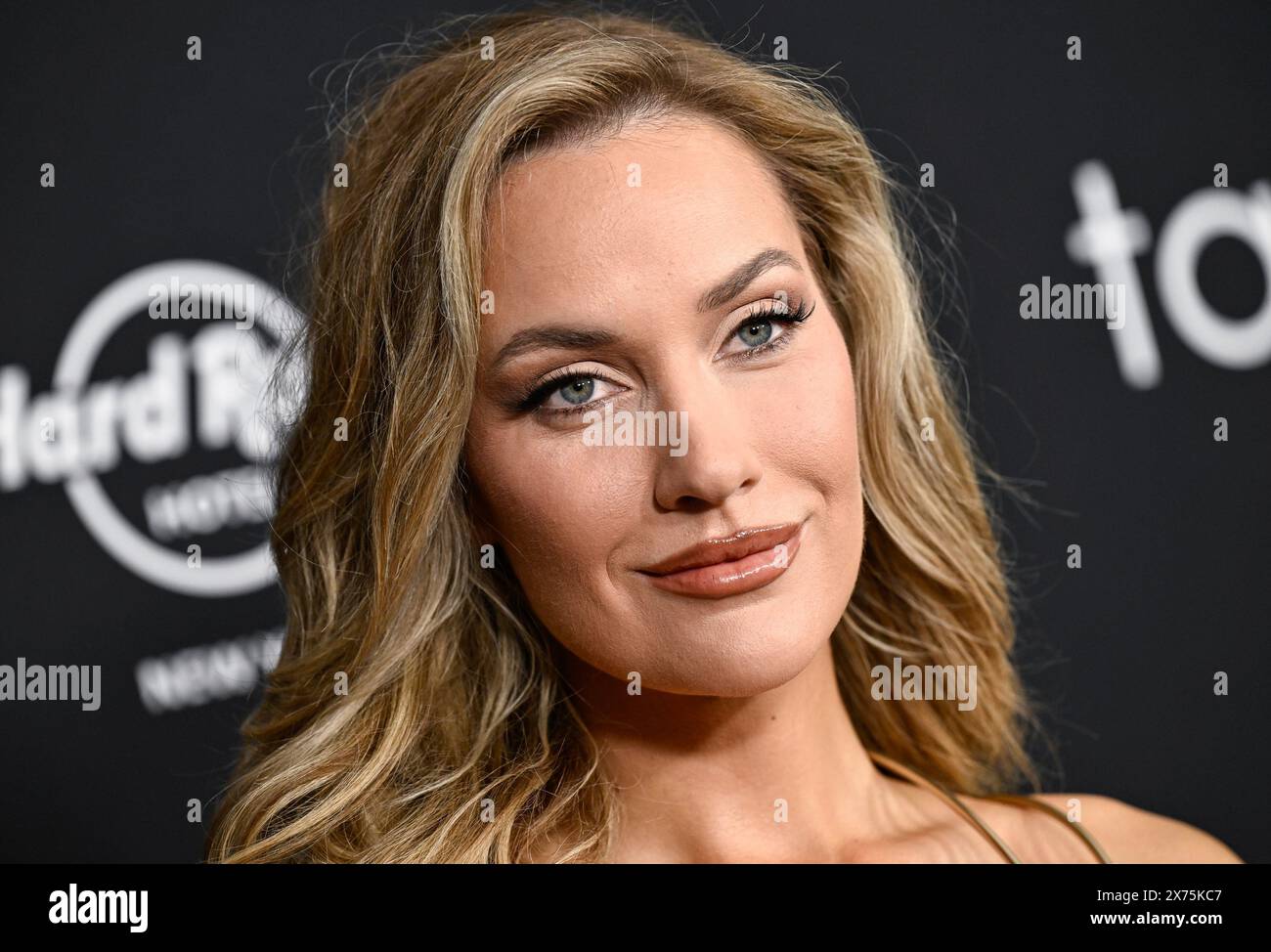 Paige Spiranac attends the Sports Illustrated Swimsuit 60th anniversary ...