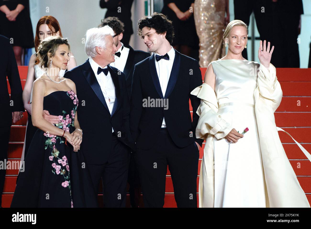 Cannes, France. 17th May, 2024. Alejandra Silva, Richard Gere, Homer ...