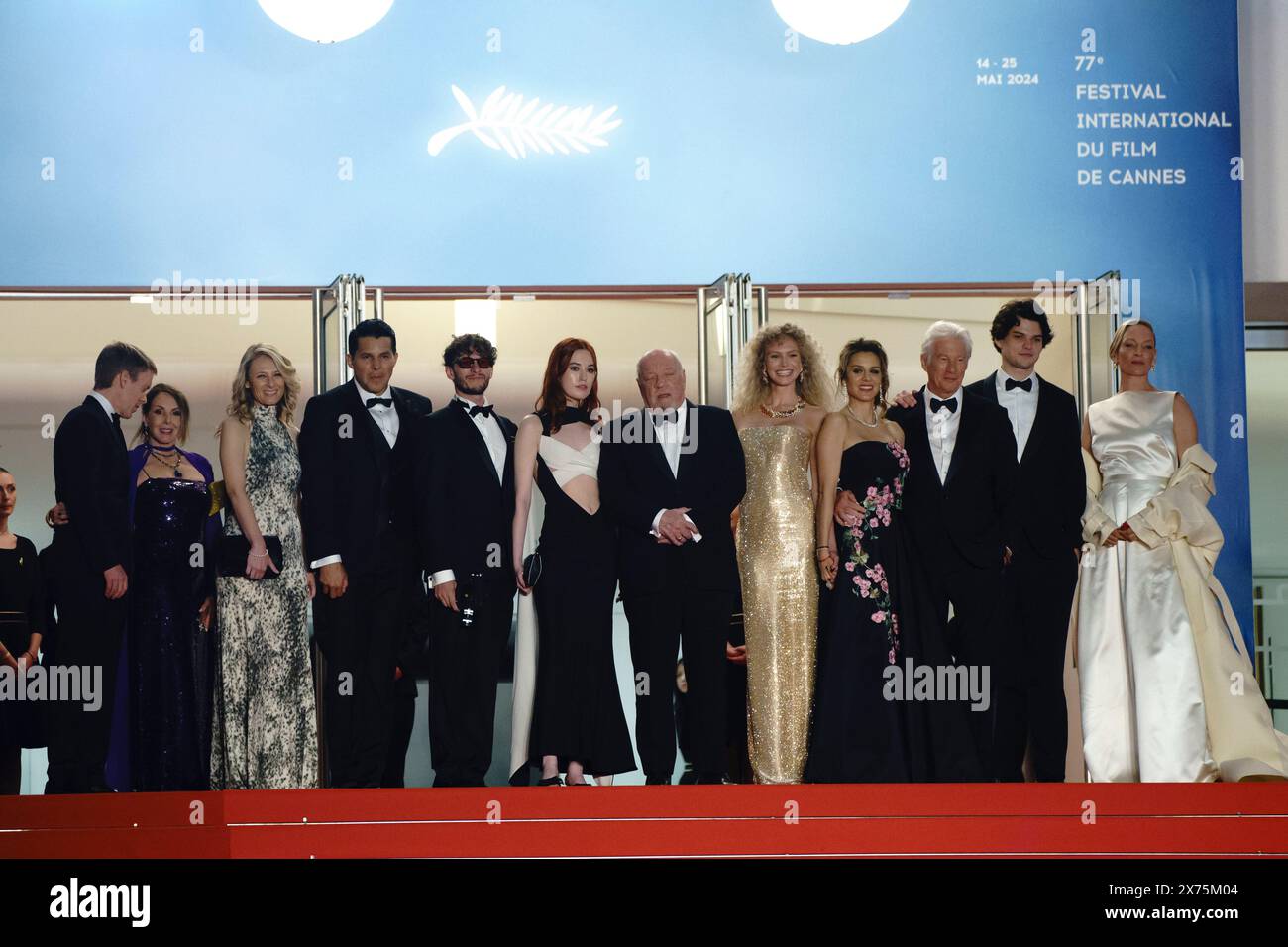 Cannes, France. 17th May, 2024. Scott Lastaiti, Luisa Law, Tiffany ...