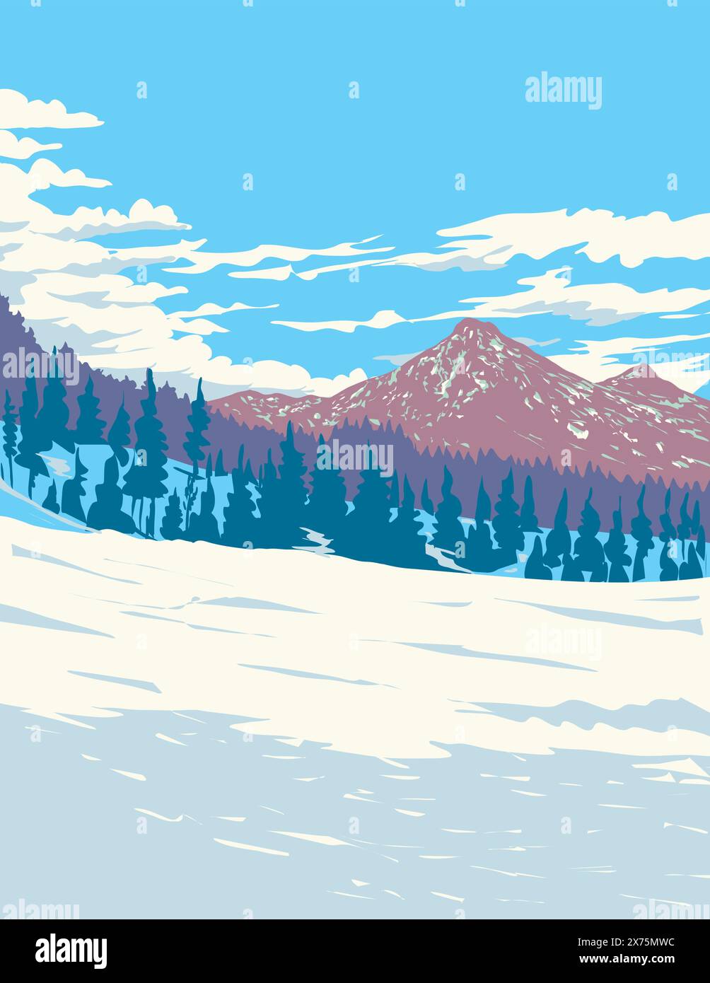 Clark range Stock Vector Images - Alamy