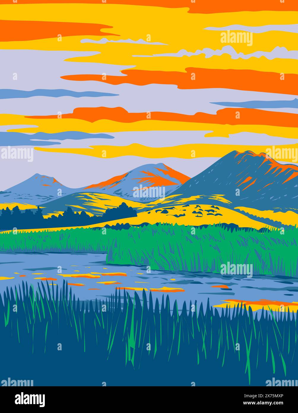 Public works administration new deal Stock Vector Images - Alamy