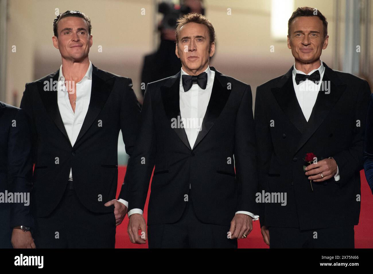 Cannes, France. 17th May, 2024. Alexander Bertrand, Nicolas Cage and ...