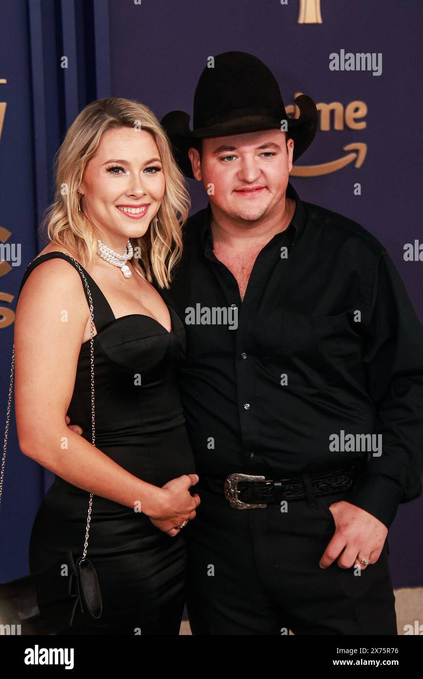 Jake Worthington attends the 59th Academy of Country Music Awards at ...