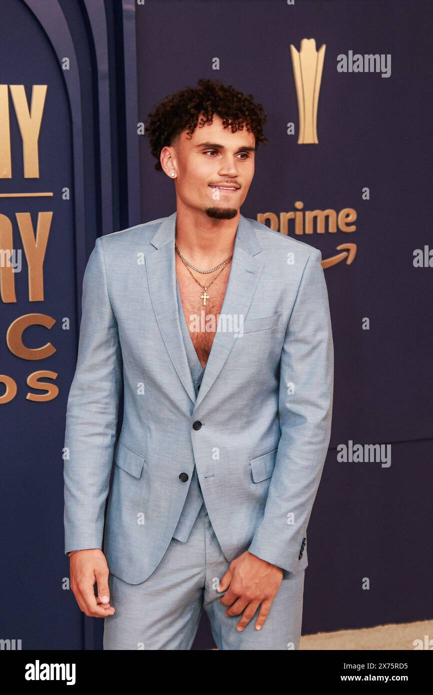 Adrien Nunez attends the 59th Academy of Country Music Awards at Omni ...