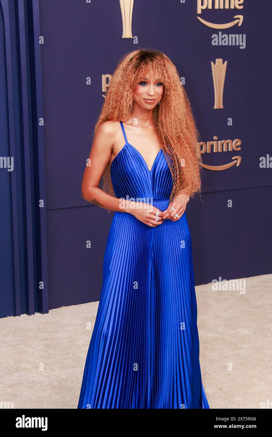 Tiera Kennedy attends the 59th Academy of Country Music Awards at Omni ...