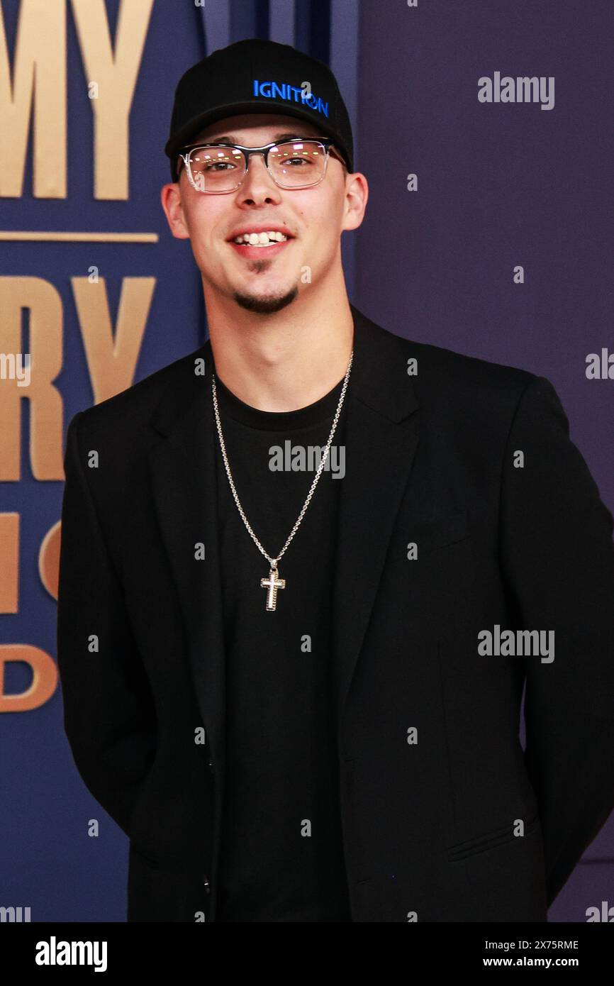 Chase Matthew attends the 59th Academy of Country Music Awards at Omni ...