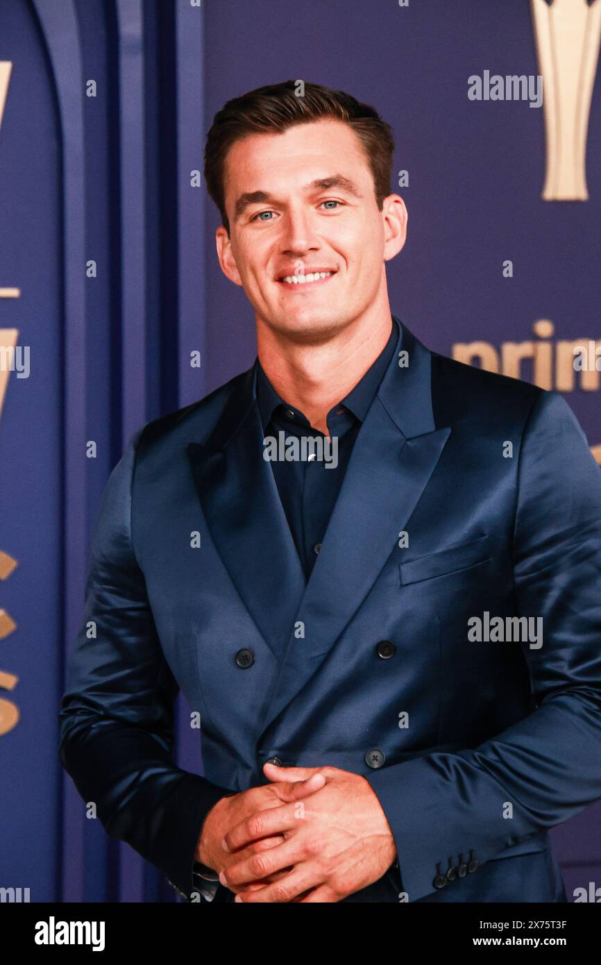 Tyler Cameron attends the 59th Academy of Country Music Awards at Omni ...