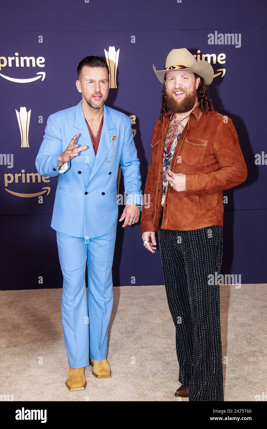 Brothers Osborne - TJ Osborne, John Osborne attends the 59th Academy of ...
