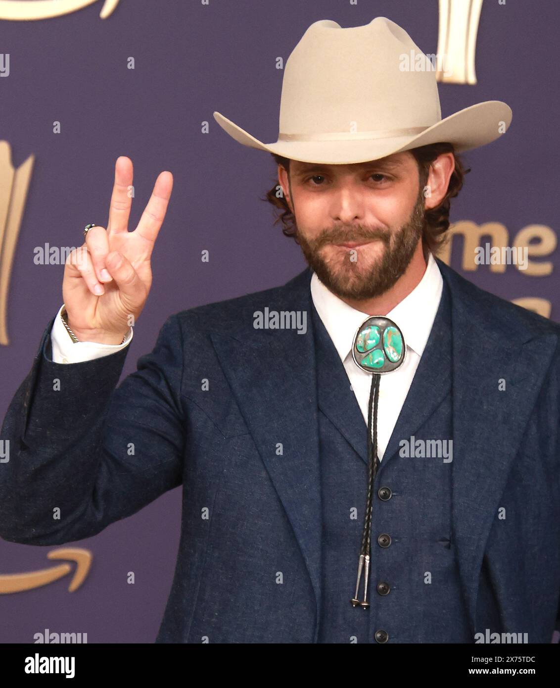 Thomas Rhett attends the 59th Academy of Country Music Awards at Omni ...