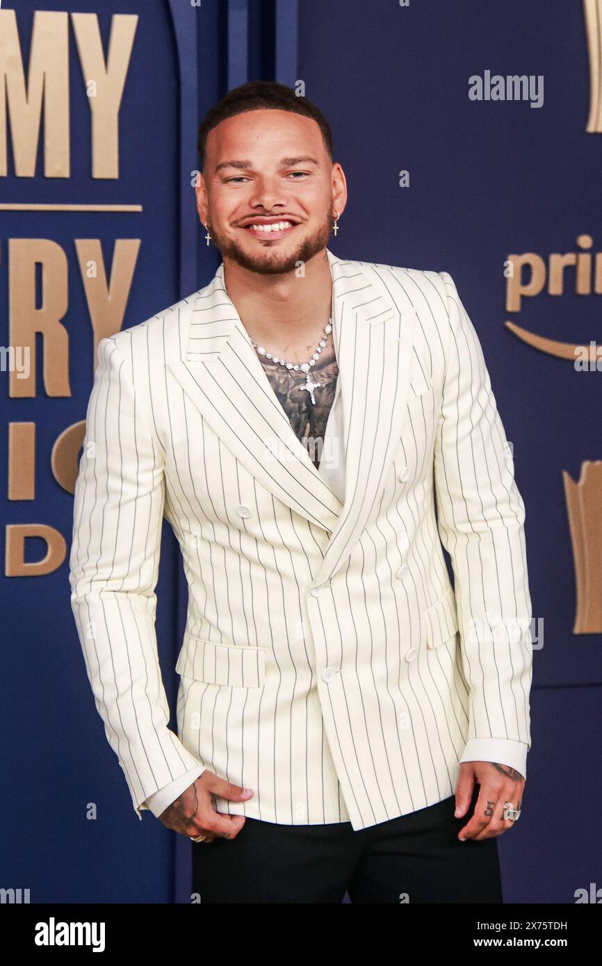 Kane Brown attends the 59th Academy of Country Music Awards at Omni ...