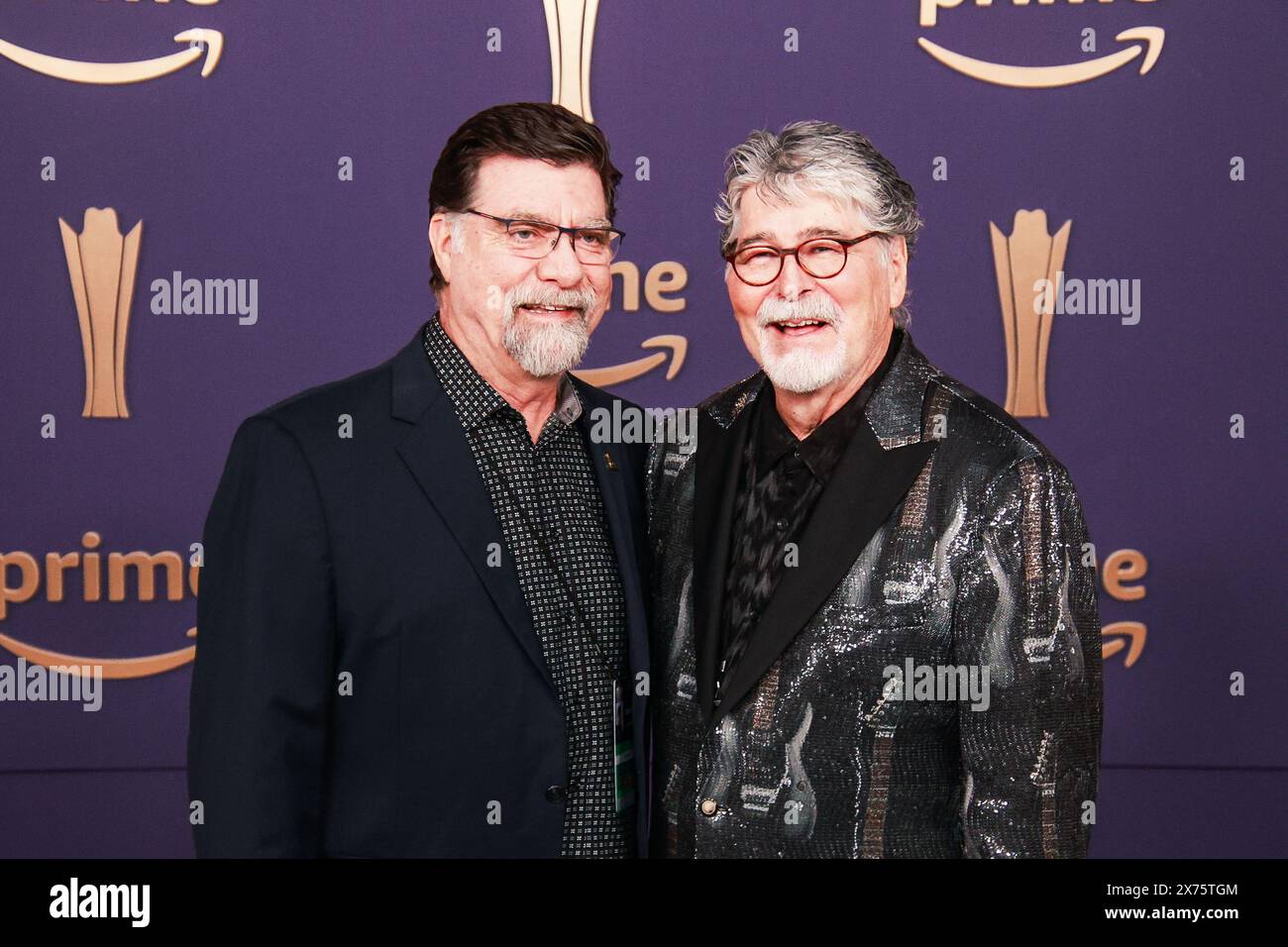 Alabama - Teddy Gentry, Randy Owen attend the 59th Academy of Country ...