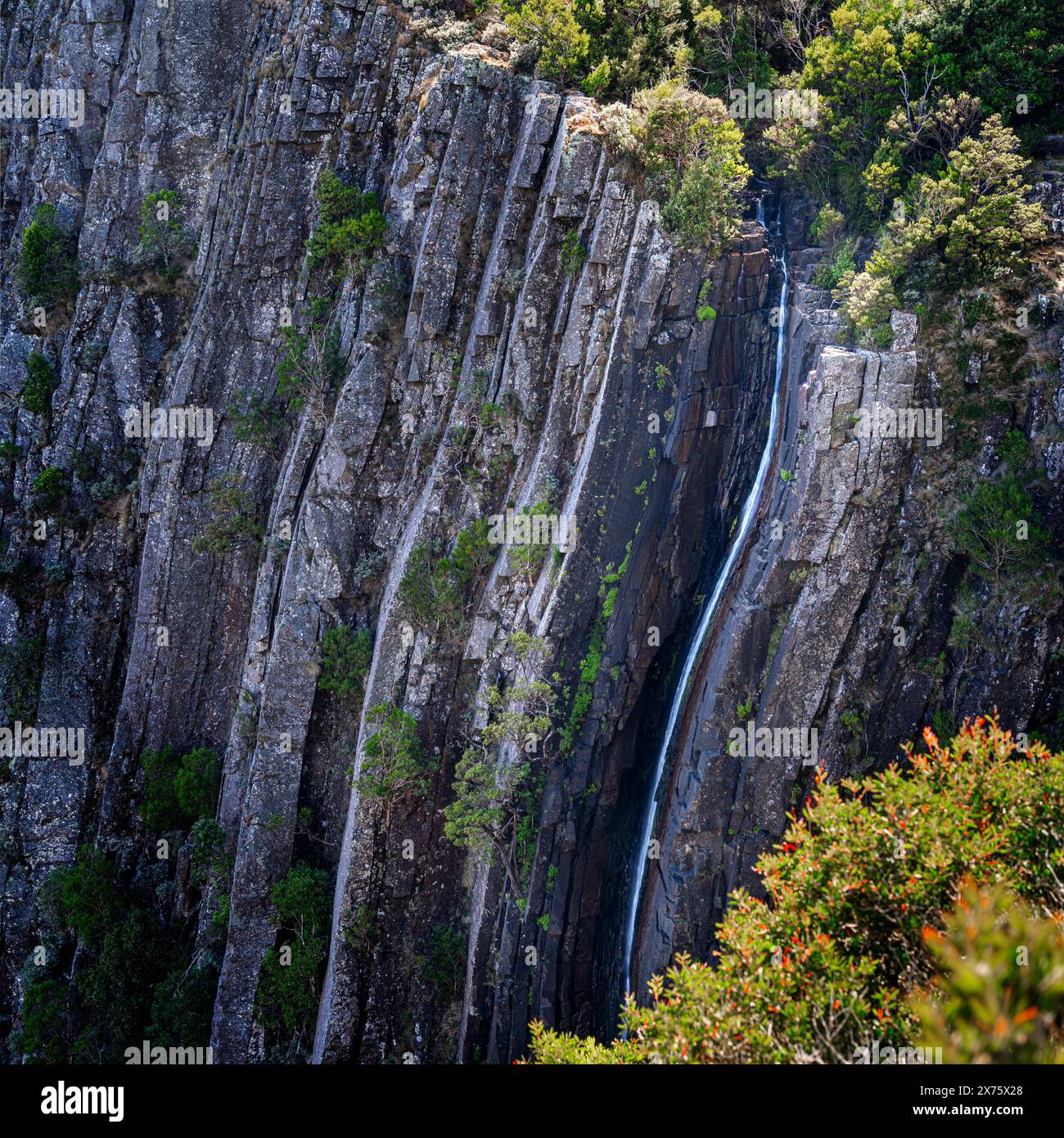 Ralphs Falls, the highest single-drop waterfall in Tasmania, Mount ...
