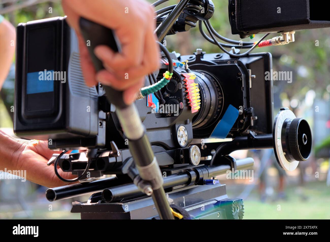 Professional cameras lights set hi-res stock photography and images - Alamy