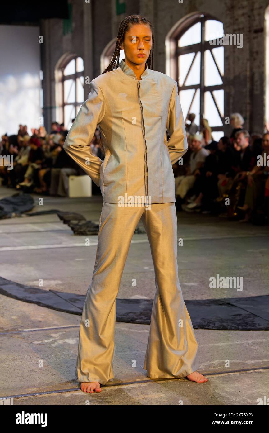 Sydney, Australia. 17th May, 2024. A model walks the runway during the ...