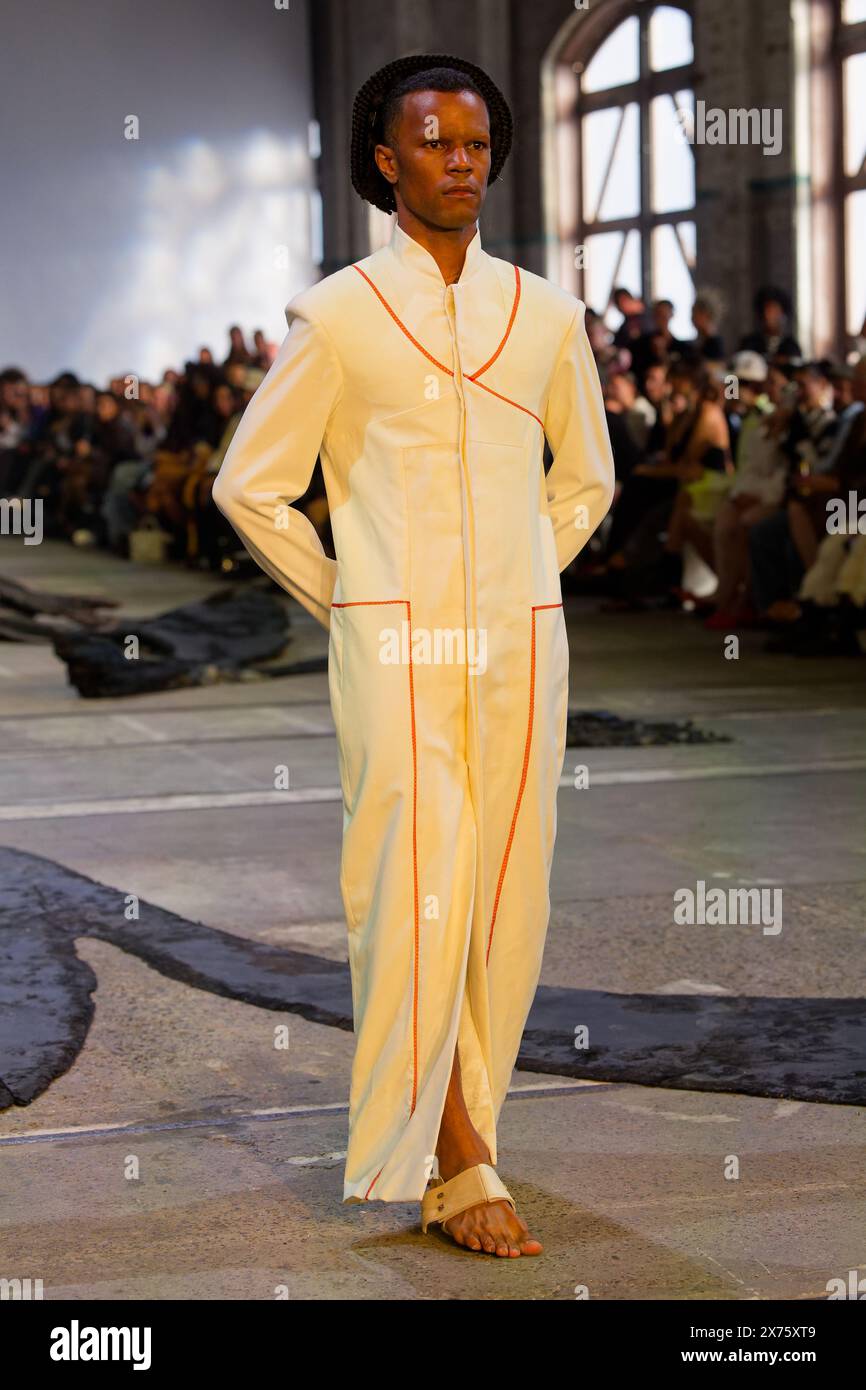 Sydney, Australia. 17th May, 2024. A model walks the runway during the ...