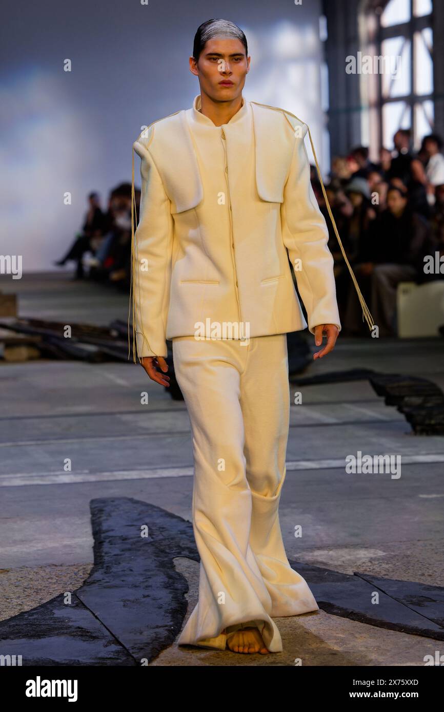 Sydney, Australia. 17th May, 2024. A model walks the runway during the ...