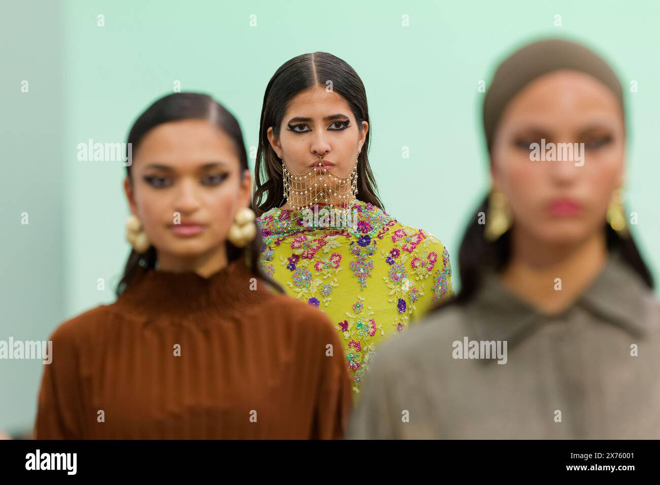 Sydney, Australia. 17th May, 2024. Models walk the runway during the ...