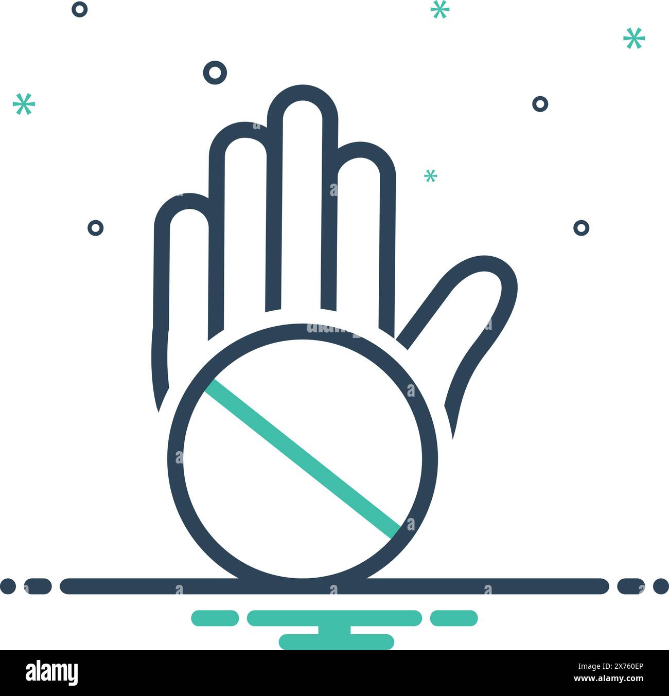 Icon for objection,convulsions Stock Vector Image & Art - Alamy