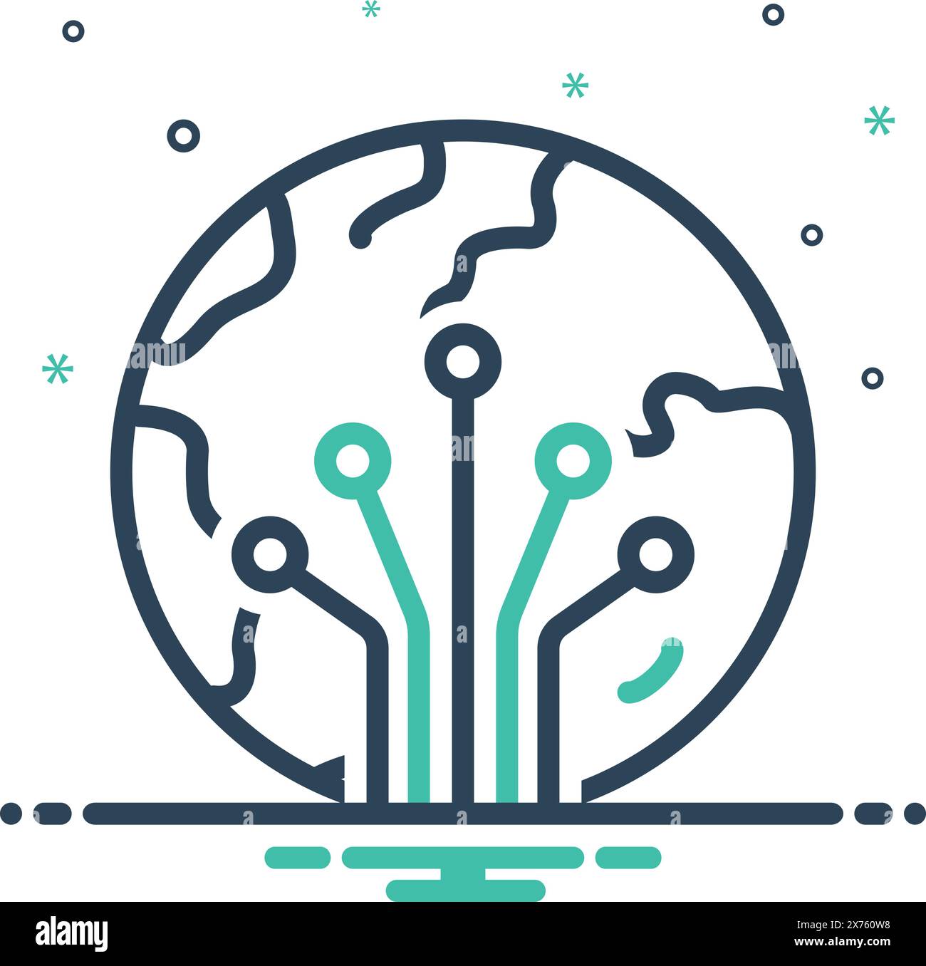 Icon for photonics ,fiber optics Stock Vector Image & Art - Alamy