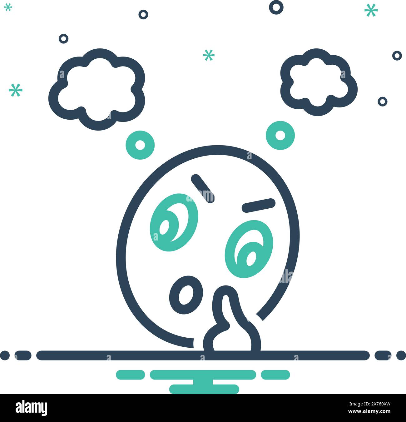 Icon for overriding, emoji Stock Vector Image & Art - Alamy