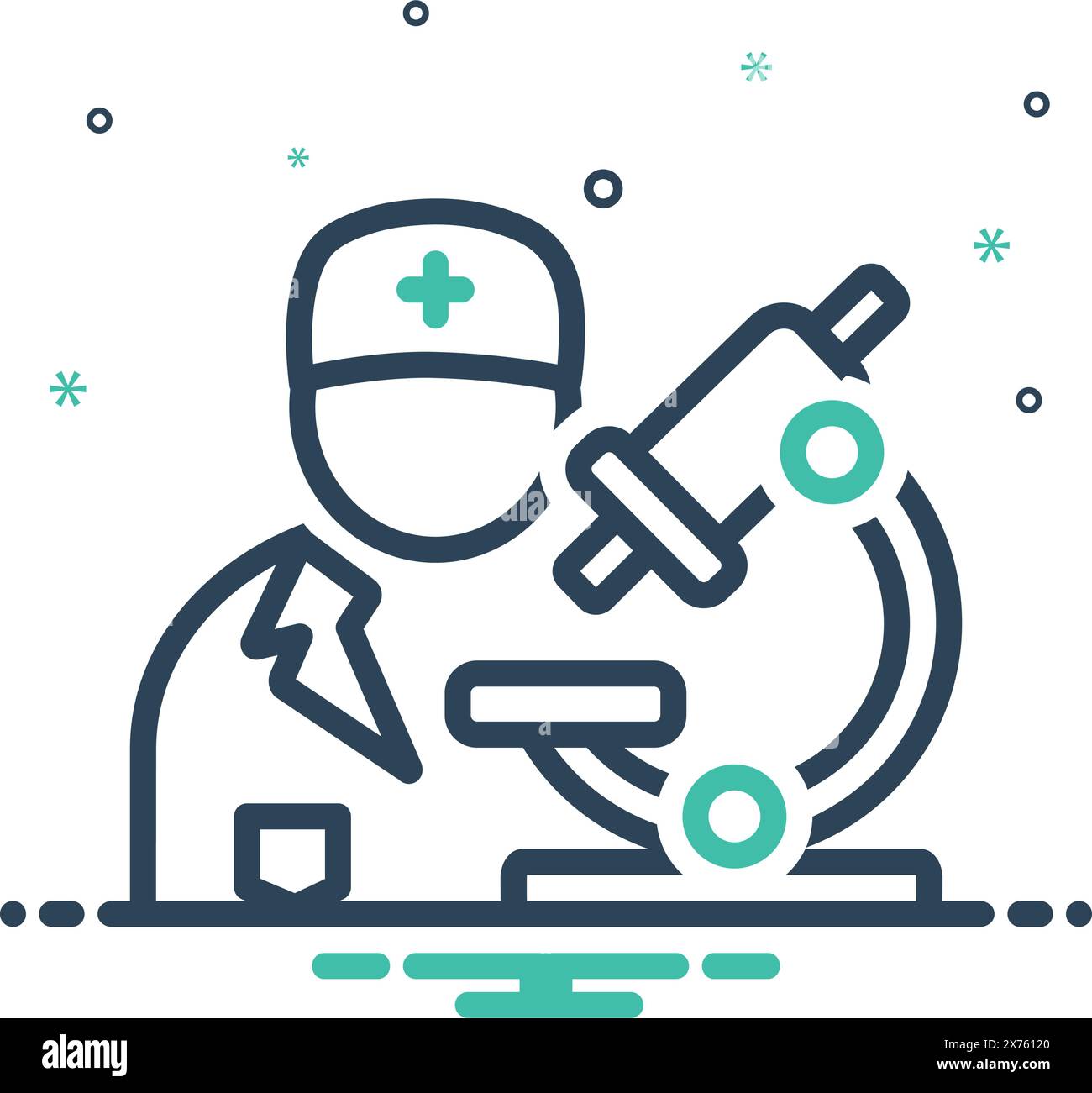 Icon for pathologist ,biochemist Stock Vector Image & Art - Alamy