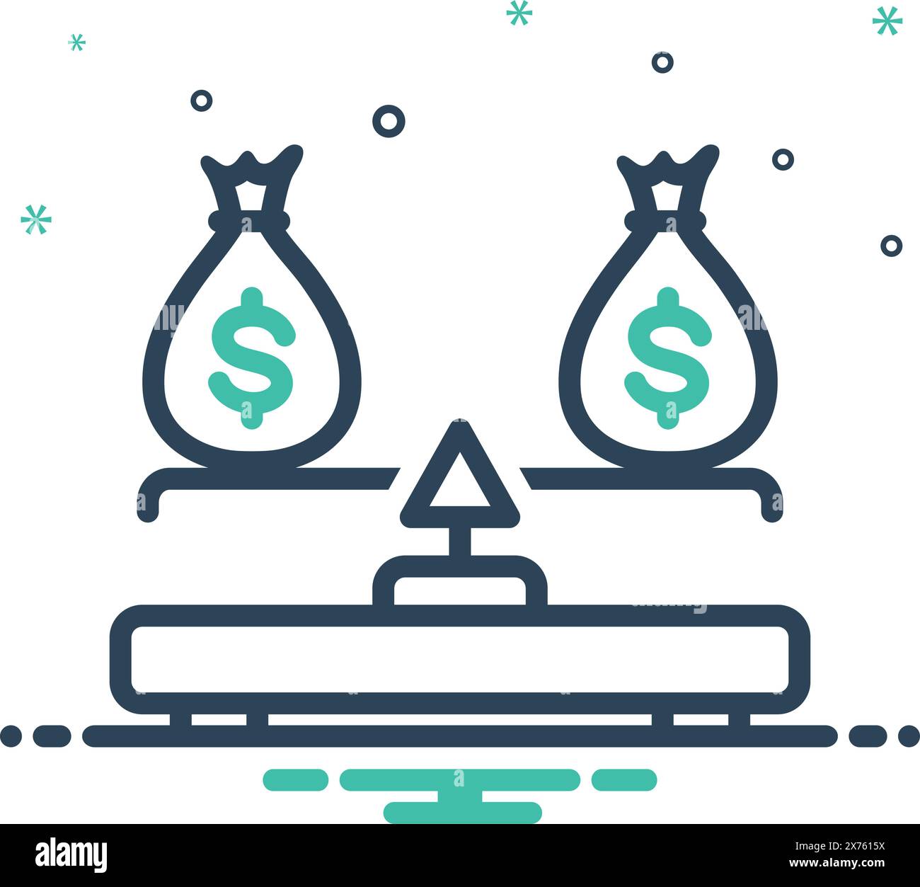 Icon for budget balance,balance Stock Vector Image & Art - Alamy