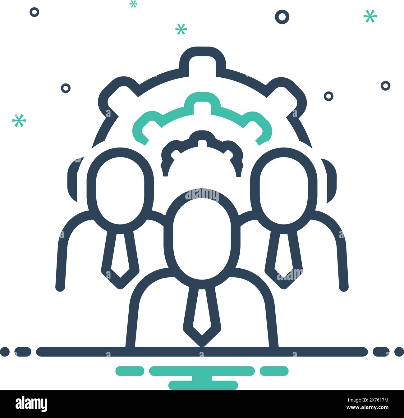 Icon for teamwork ,cooperation Stock Vector Image & Art - Alamy