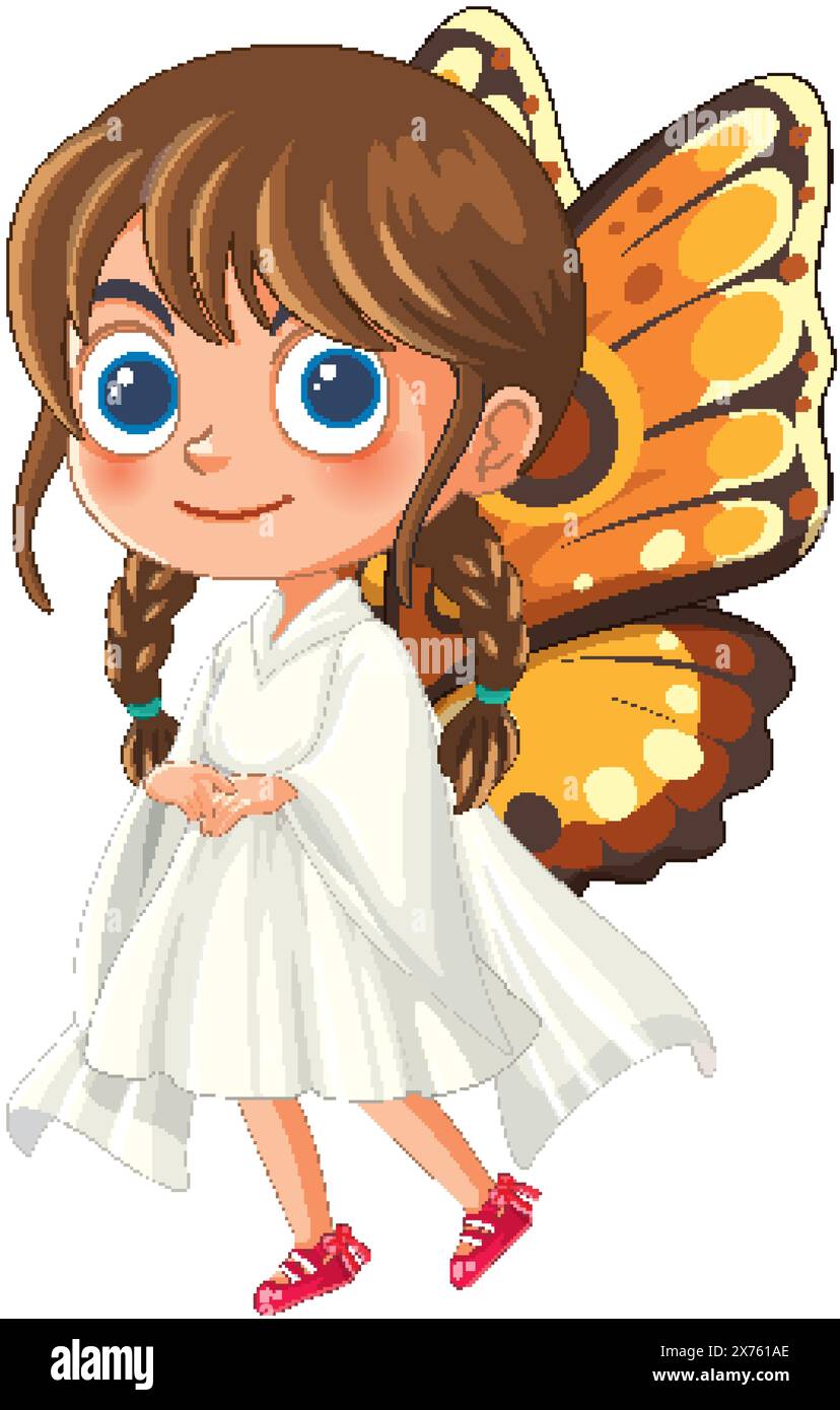 Braids butterfly Cut Out Stock Images & Pictures - Alamy