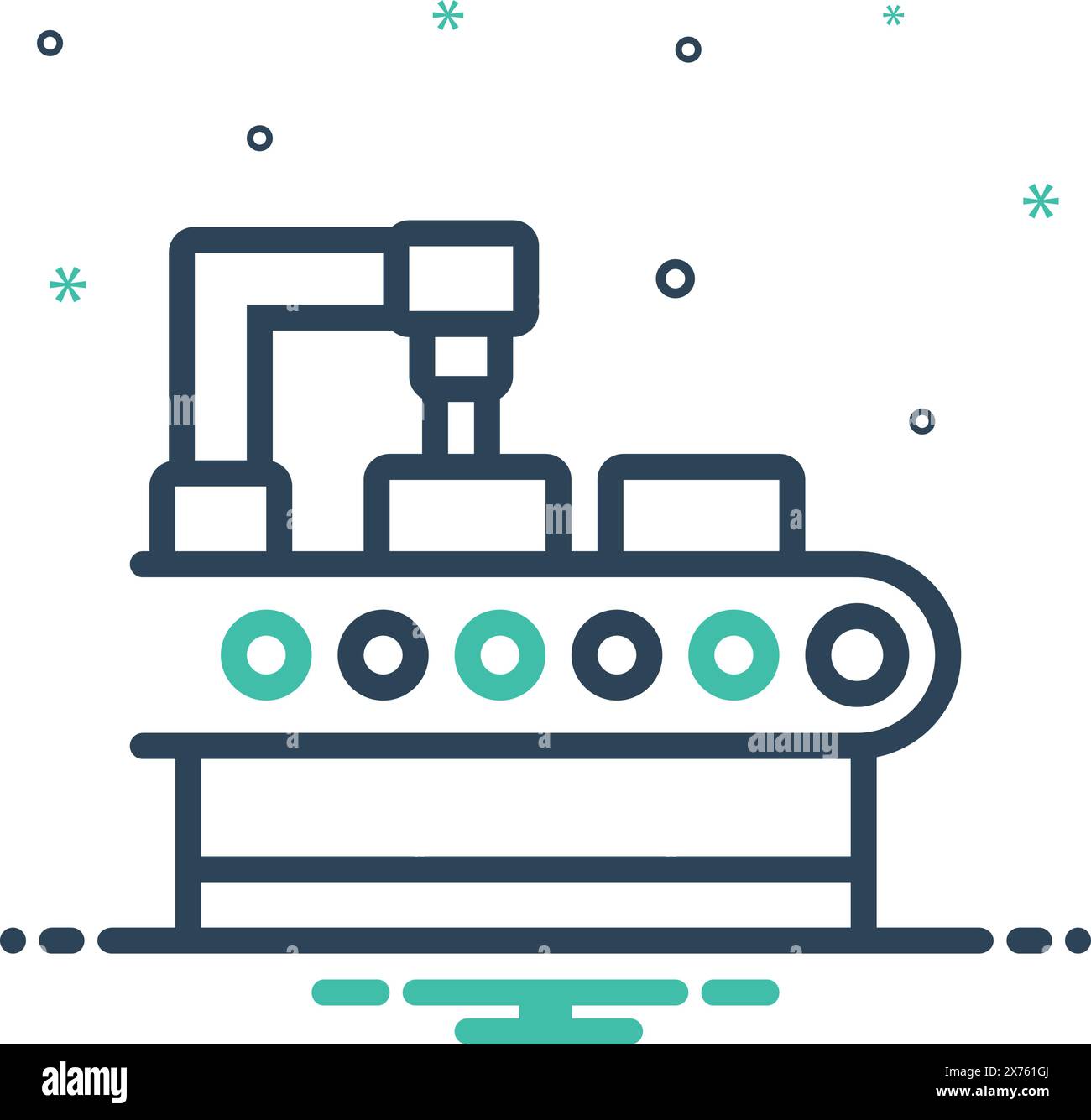 Production and manufacturing Stock Vector Images - Alamy