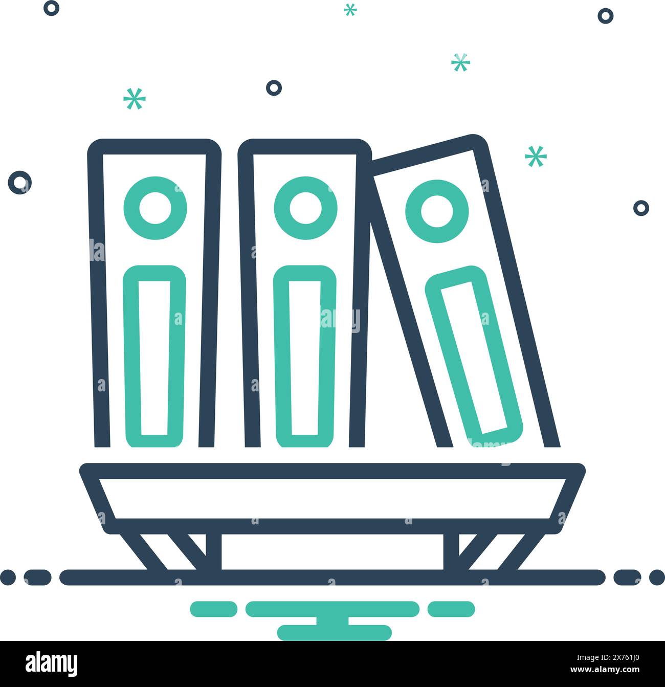 Icon for archive files, library Stock Vector Image & Art - Alamy