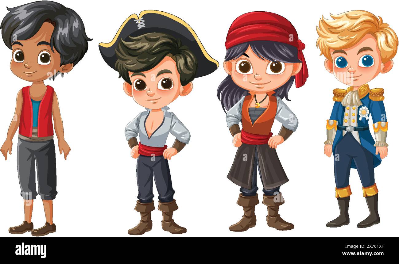 Cartoon pirates hi-res stock photography and images - Alamy