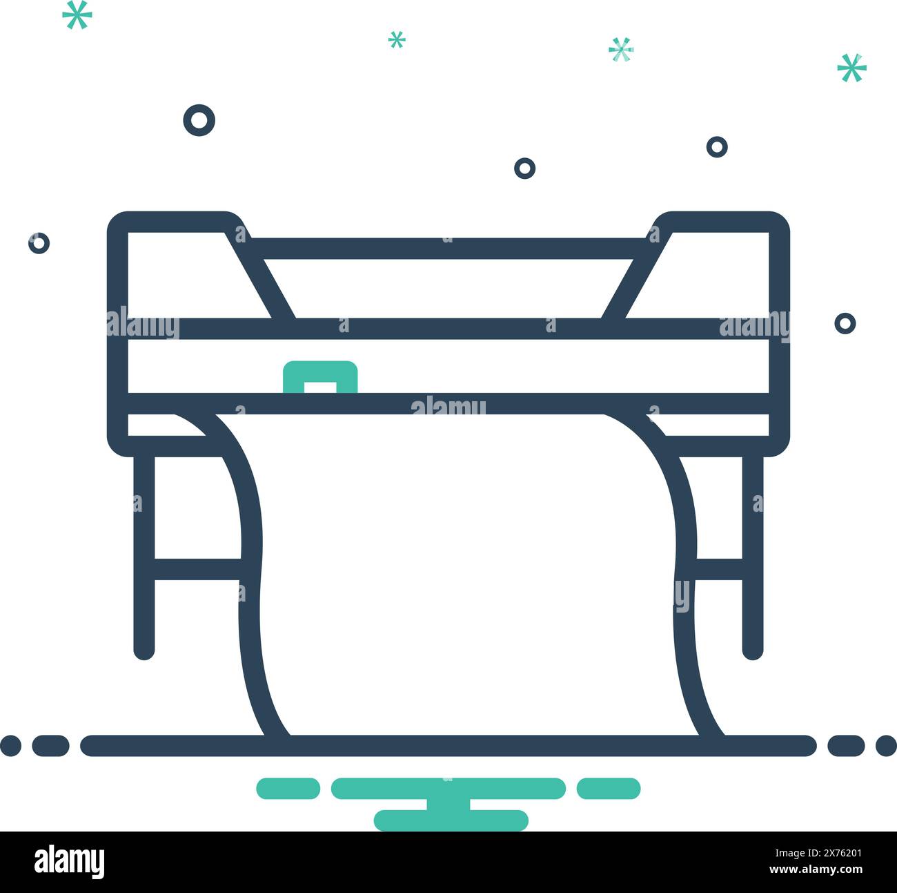 Icon for custom printing ,printer Stock Vector Image & Art - Alamy