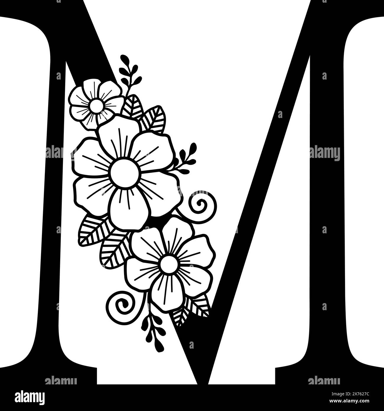 M sticker Black and White Stock Photos & Images - Alamy