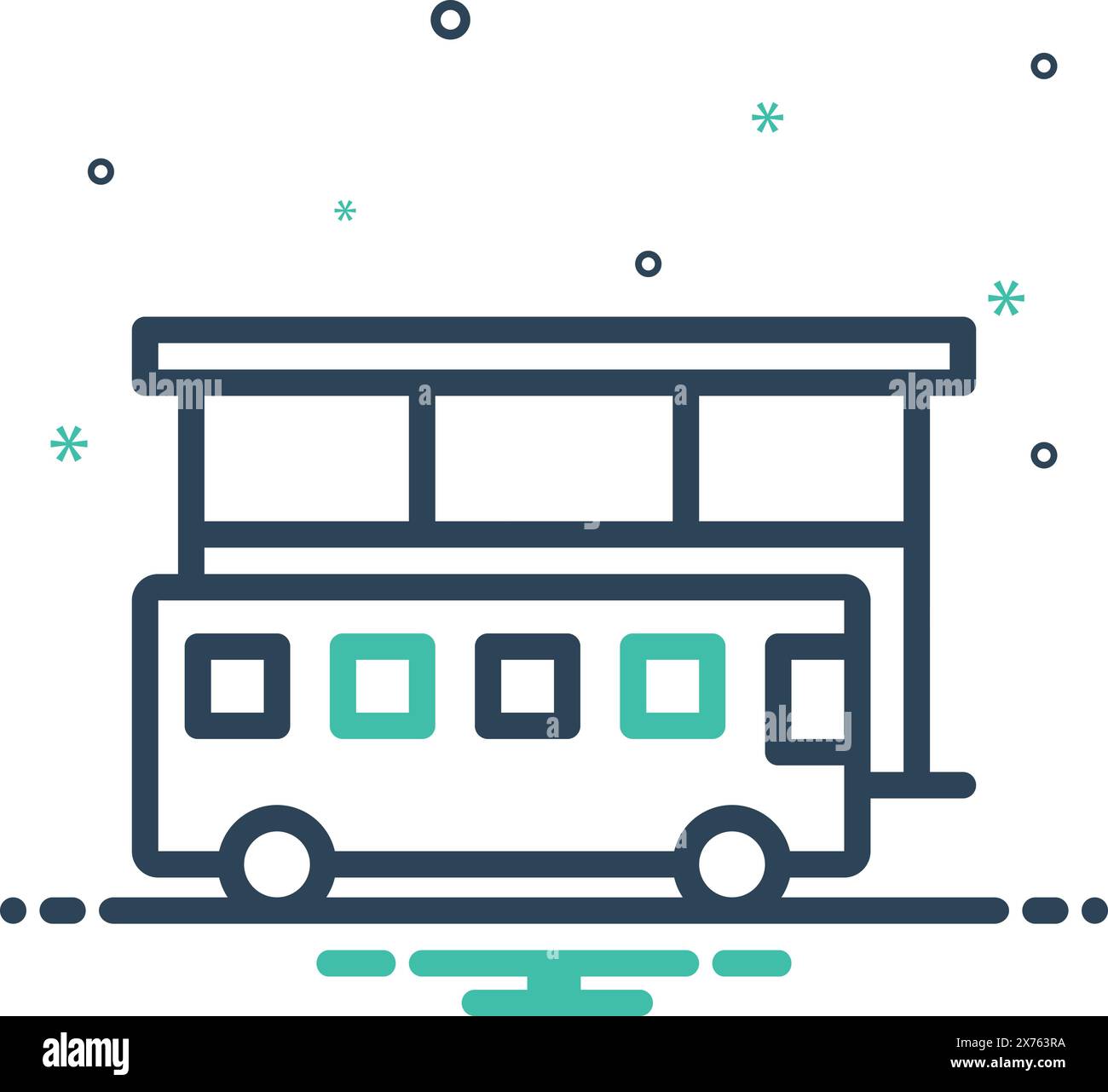 Icon for bus stop,navigation Stock Vector Image & Art - Alamy