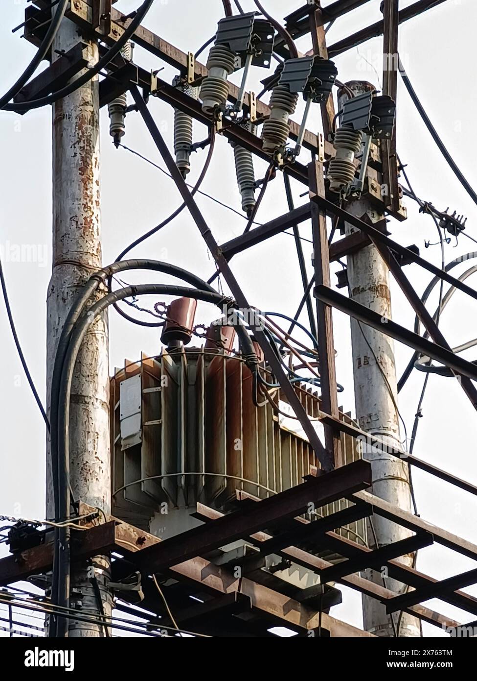 High voltage power transformer Stock Photo - Alamy