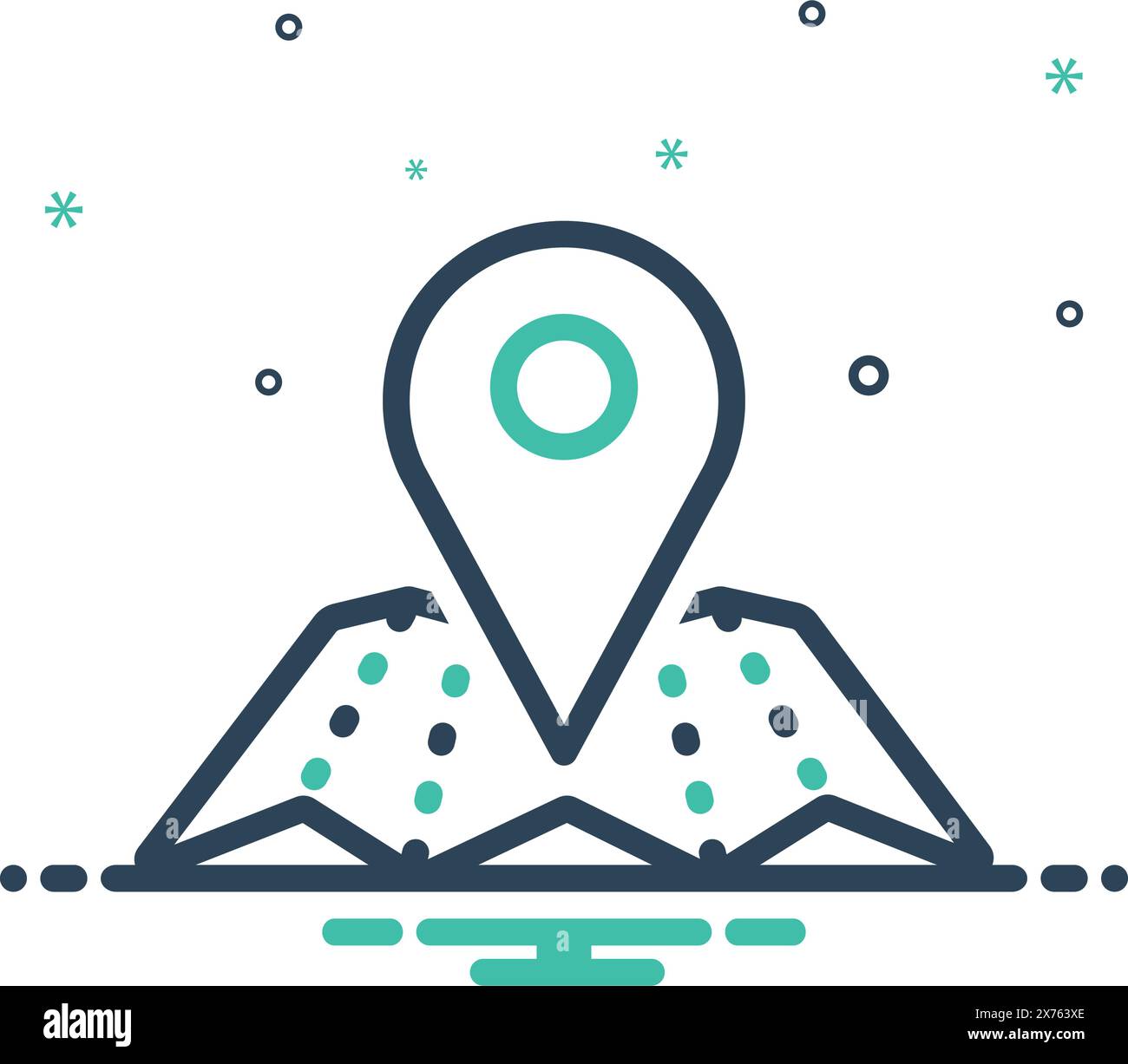Icon for map location,location Stock Vector Image & Art - Alamy
