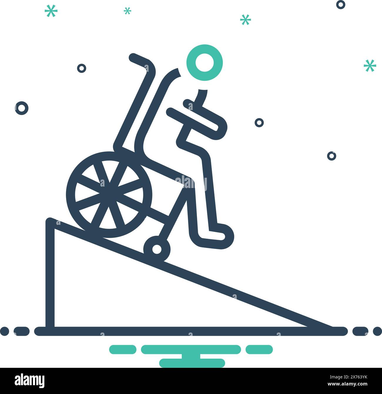 Icon for ramp,handicap Stock Vector Image & Art - Alamy