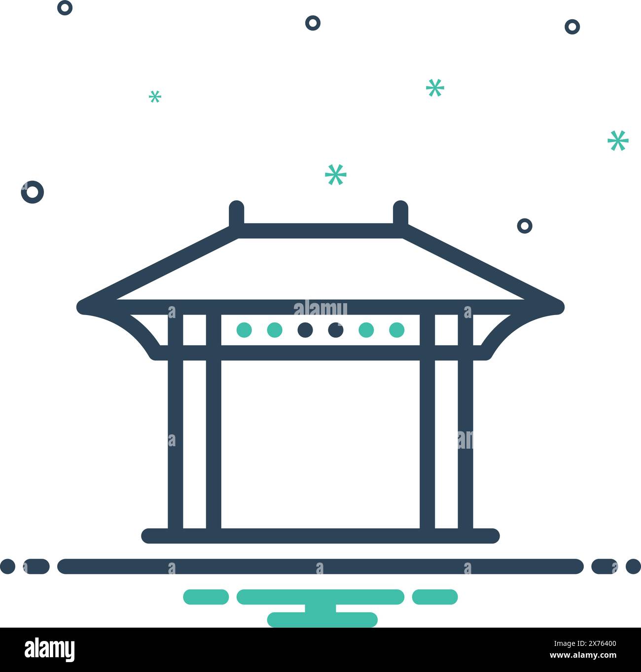 Pergola vector vectors hi-res stock photography and images - Alamy