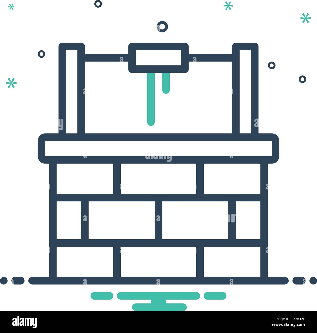 Icon for well Stock Vector Image & Art - Alamy