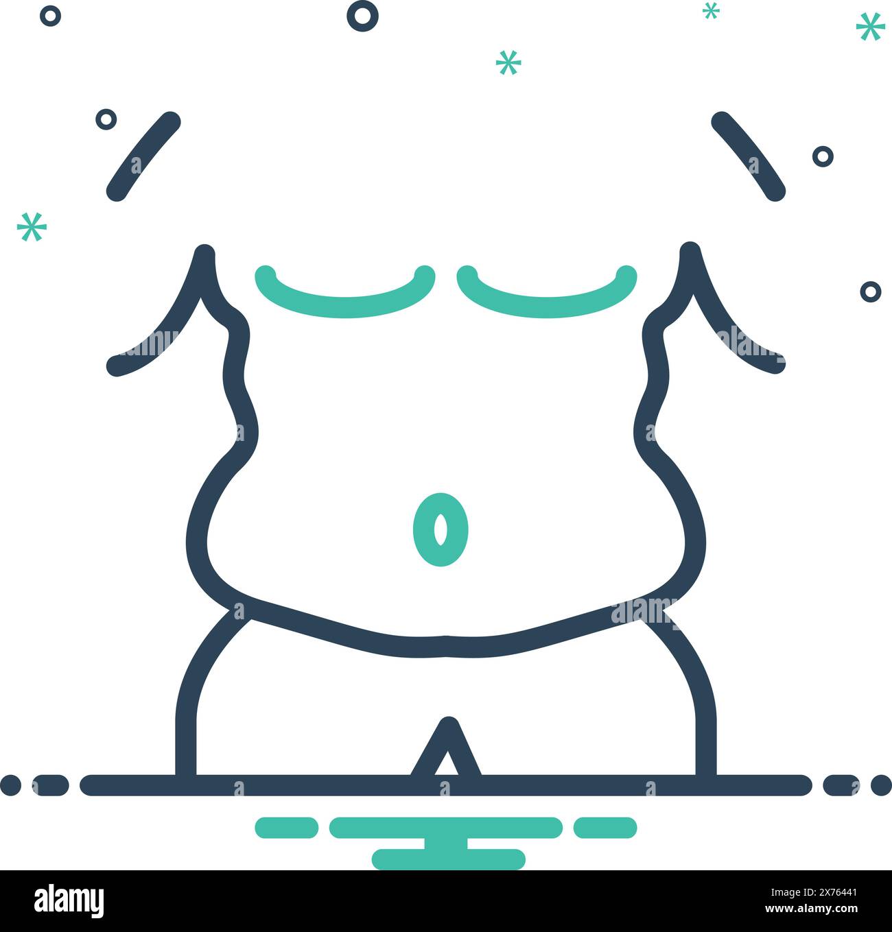Icon for fat,body,figure Stock Vector Image & Art - Alamy