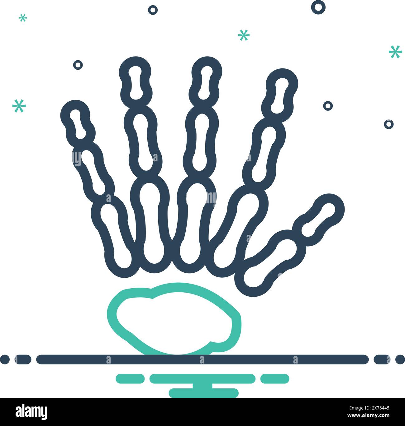 Icon for hand bones,bone Stock Vector Image & Art - Alamy
