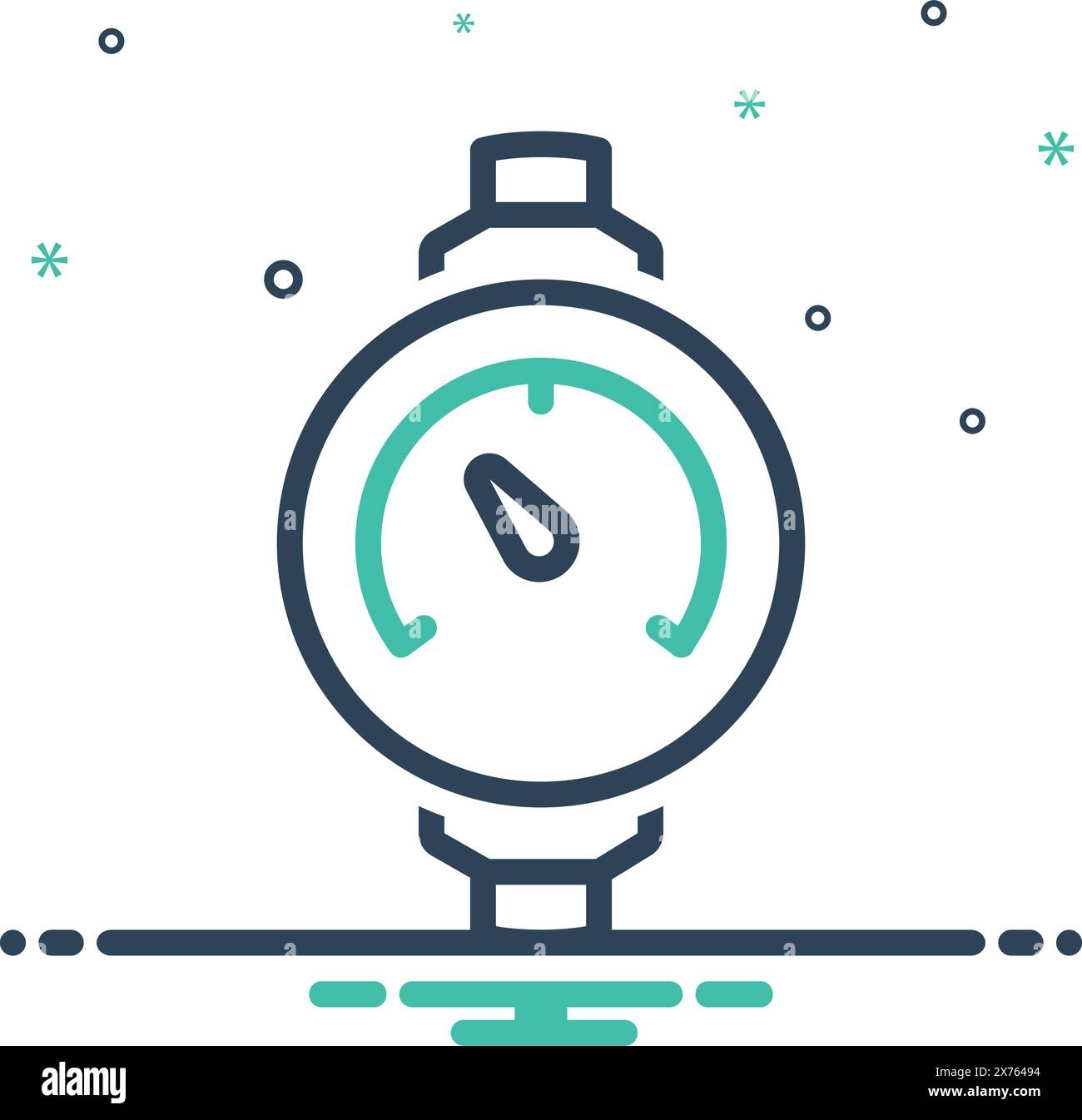 Icon for pressure meter ,manometer Stock Vector Image & Art - Alamy