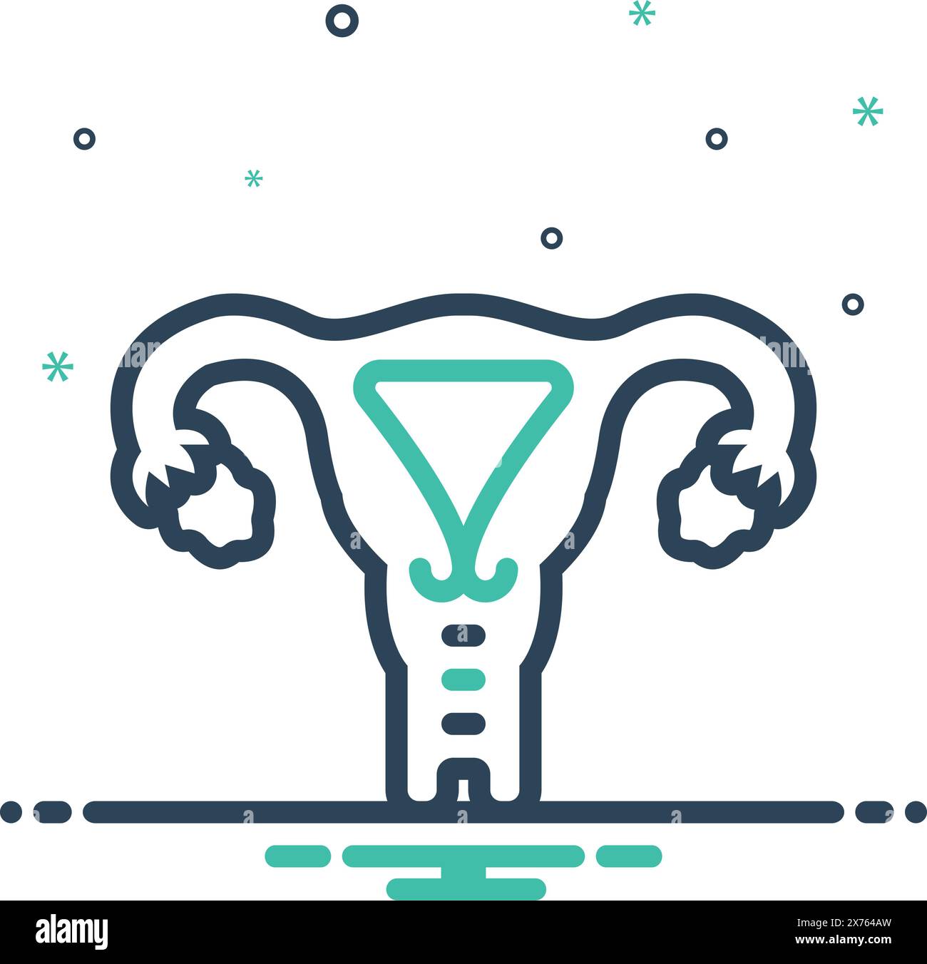 Icon for uterus,ovary Stock Vector Image & Art - Alamy