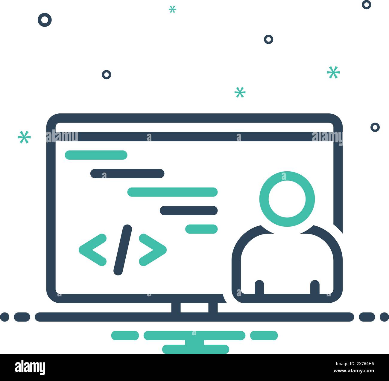 Icon for programmation,coding Stock Vector Image & Art - Alamy