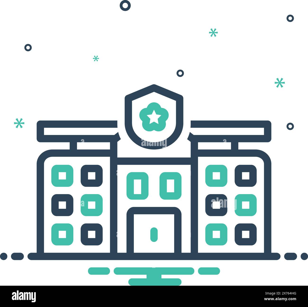 Icon for precinct,architectural Stock Vector Image & Art - Alamy